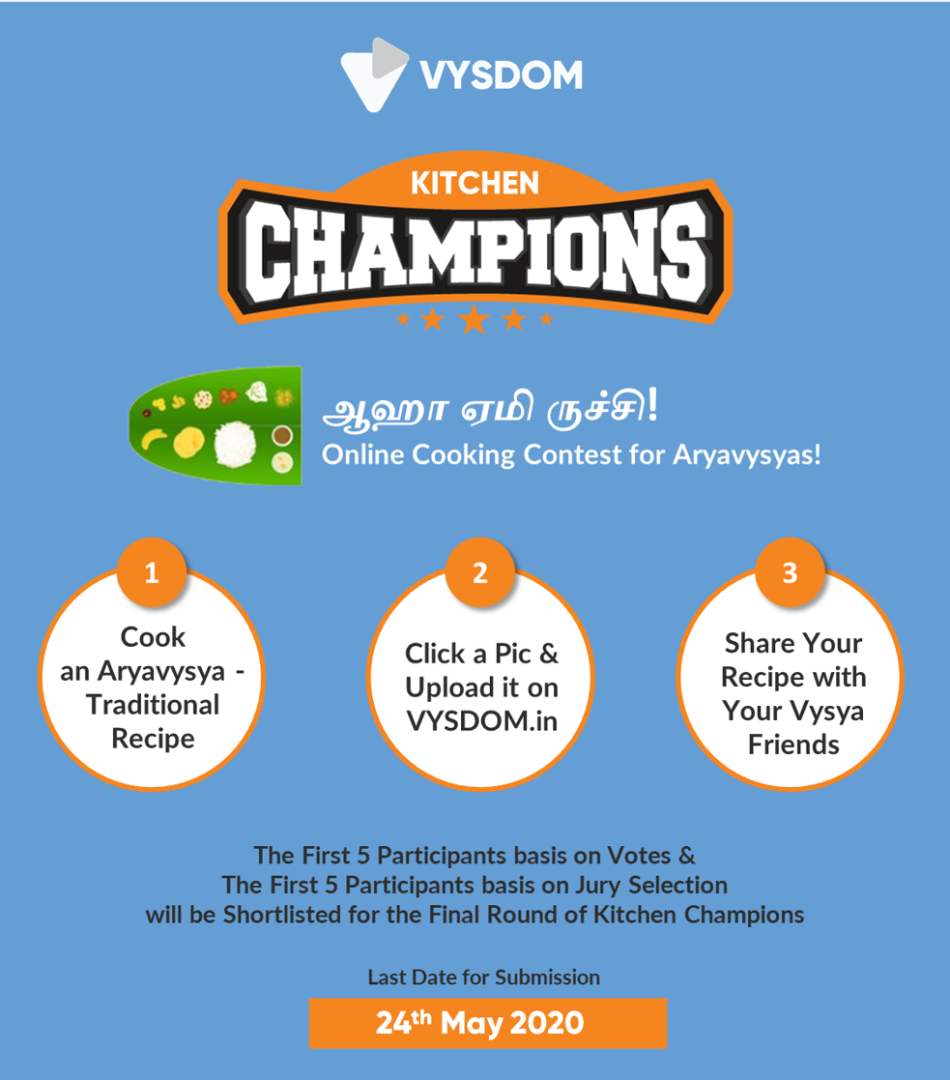 Round 1 Kitchen Champion Results - Vysdom